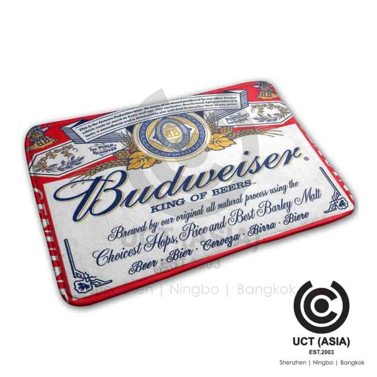 Budweiser Floor Mats | Exclusive Budweiser Floor Mats | UCT (Asia)