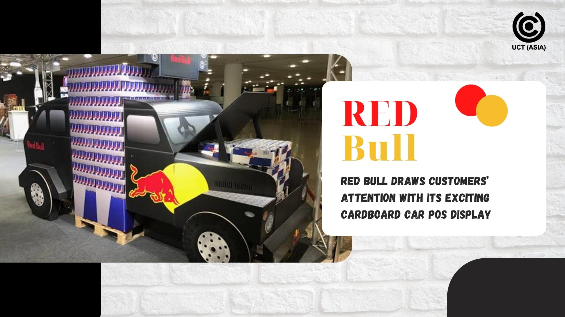 Red Bull Draws Customers’ Attention with its Exciting Cardboard Car POS ...