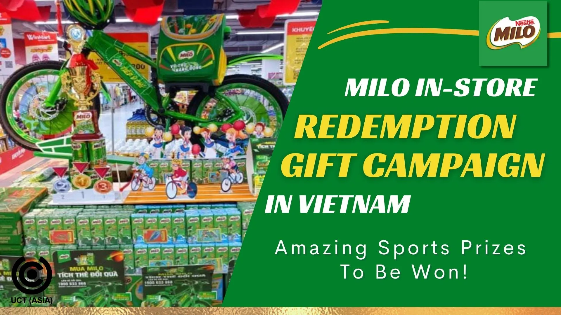 Milo In-Store Redemption Gift Campaign In Vietnam – Amazing Sports ...