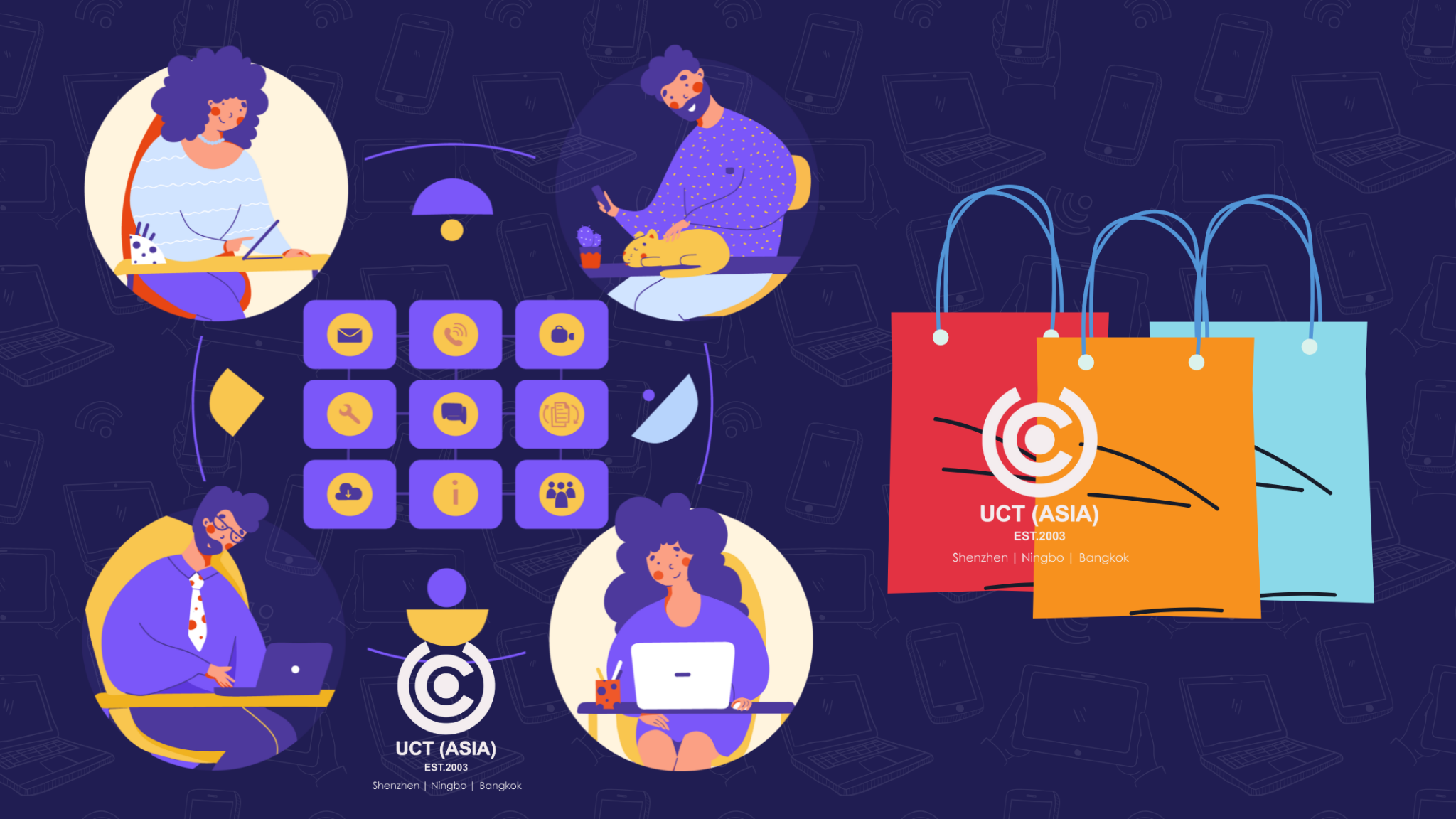 Branded Merchandise for Remote Teams - UCT (Asia)